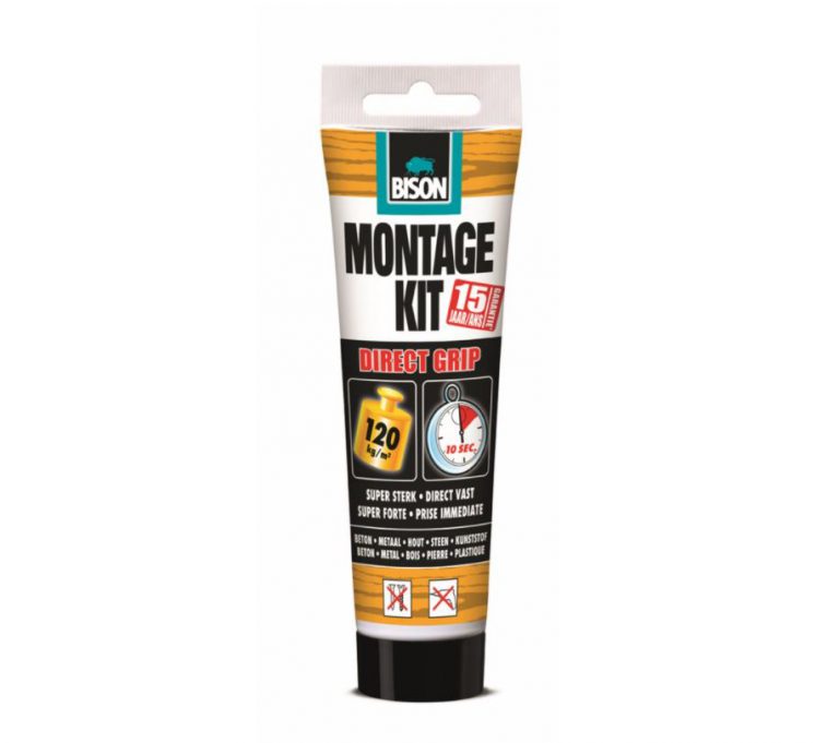Bison Montagekit Direct Grip 175 gram - Lijmwebshop.nl